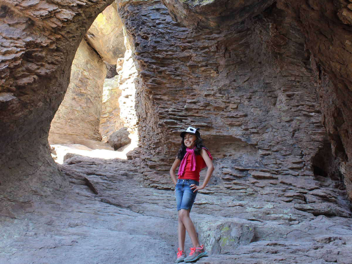 Chiricahua's Kid Friendly Echo Canyon Trail: Grotto Fun