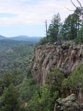 Sycamore Rim Hiking Trail: 70' seasonal falls, lily pad filled ponds ...