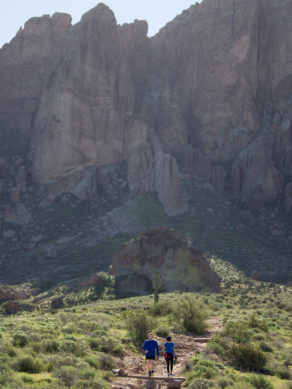 Treasure Loop Hiking Trail, AZ: Explore the base of the Superstitions Mtns
